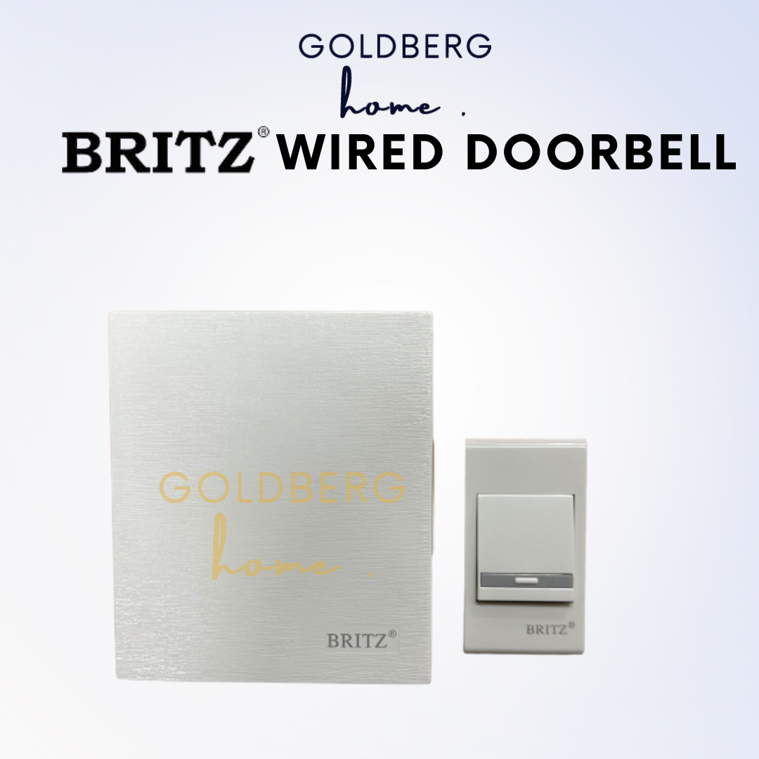 Britz L-128 AC Wired Mechanical Doorbell | Goldberg Home SG