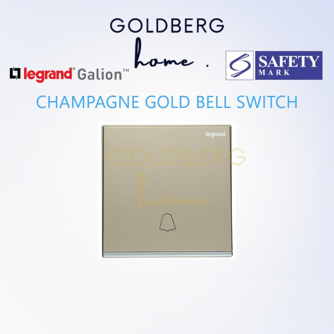 Legrand Galion Bell Switch | 4 Colours | Goldberg Home SG