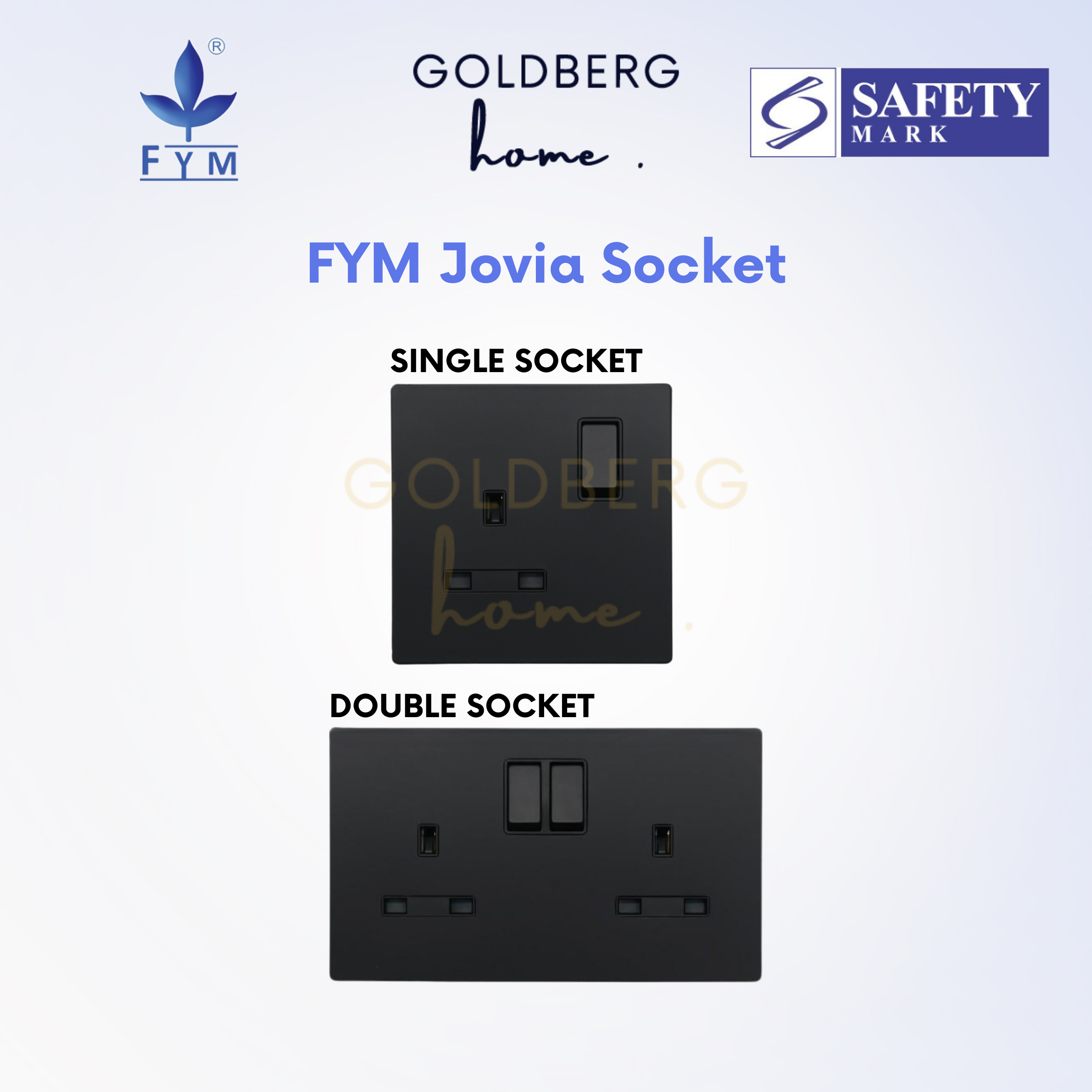 FYM Jovia Socket | Single, Double Sockets | Goldberg Home SG