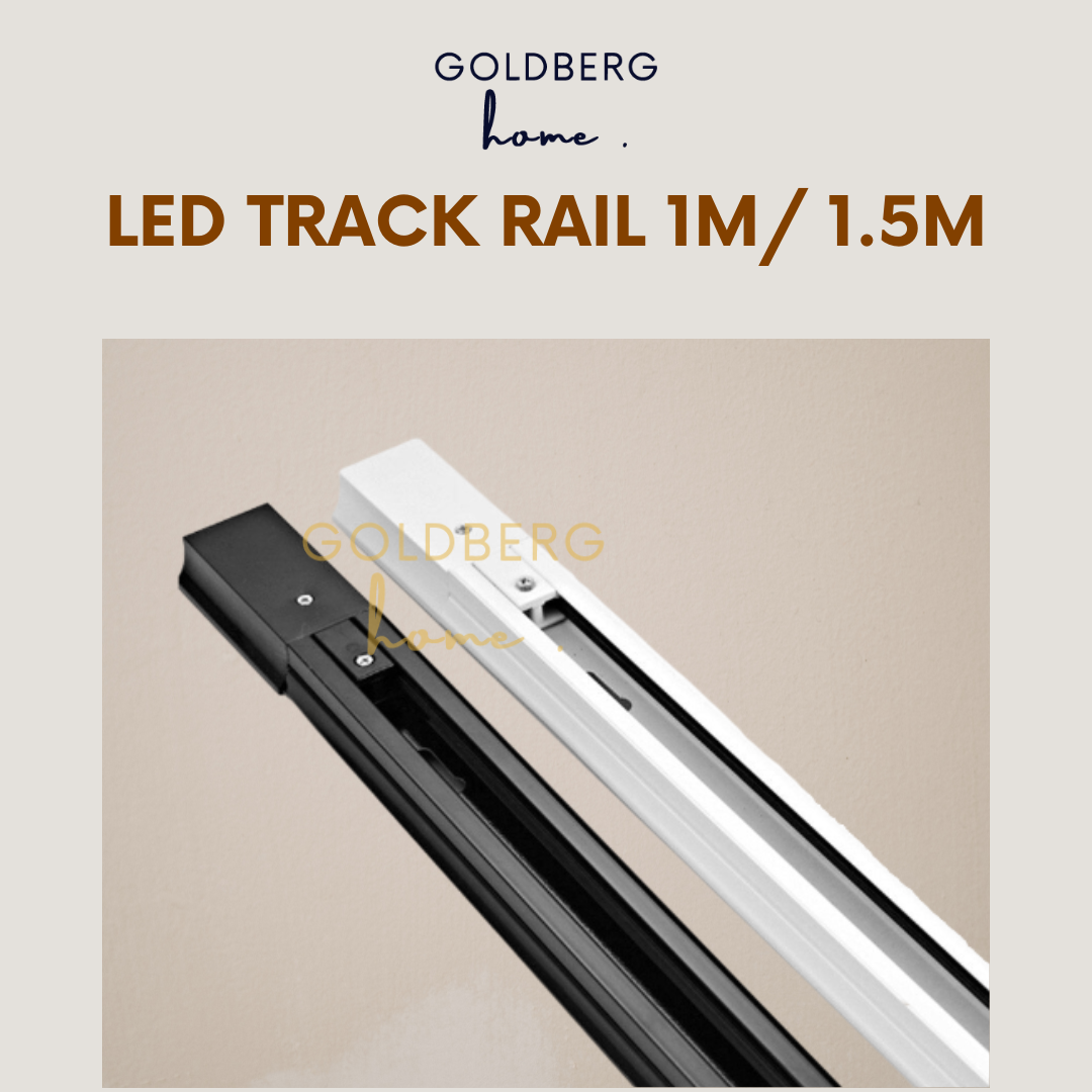 1M / 1.5M Aluminium Rail For Track Light | Goldberg Home SG