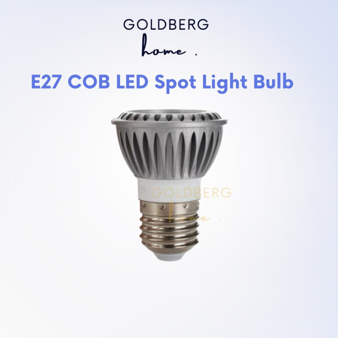 E27 COB LED Spot Light Bulb - 5W Warm White | Goldberg Home SG
