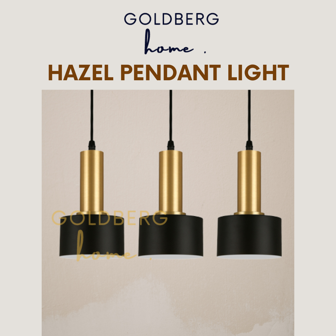 Hazel Minimalist Nordic Golden Pendant Light – Goldberg Home
