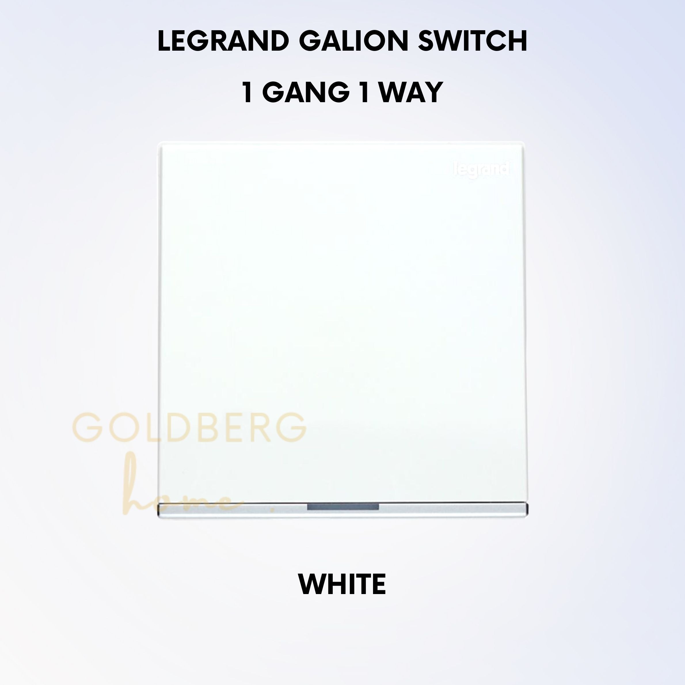 Legrand Galion Switch | 1-4 Gang Switches | Goldberg Home SG
