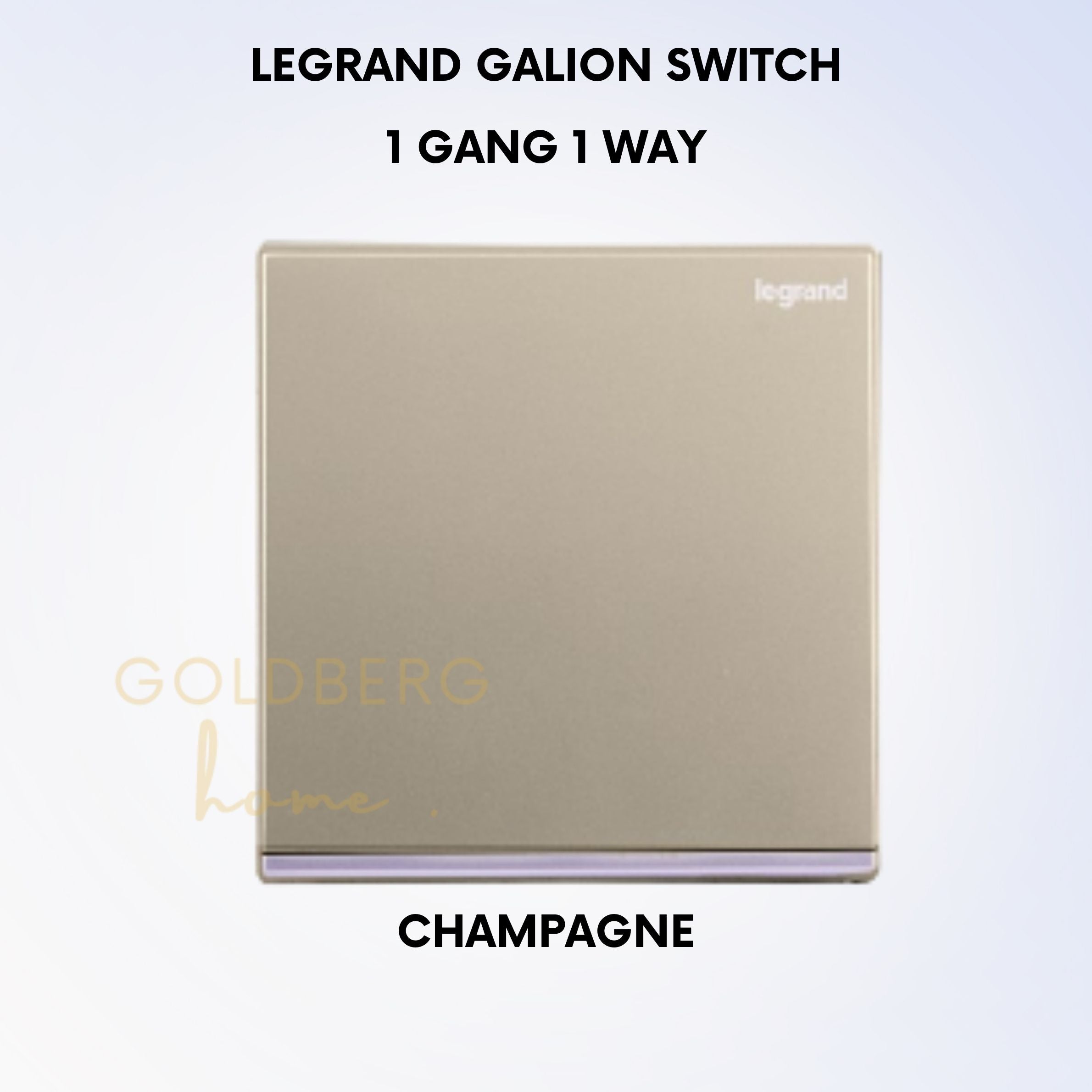 Legrand Galion Switch | 1-4 Gang Switches | Goldberg Home SG