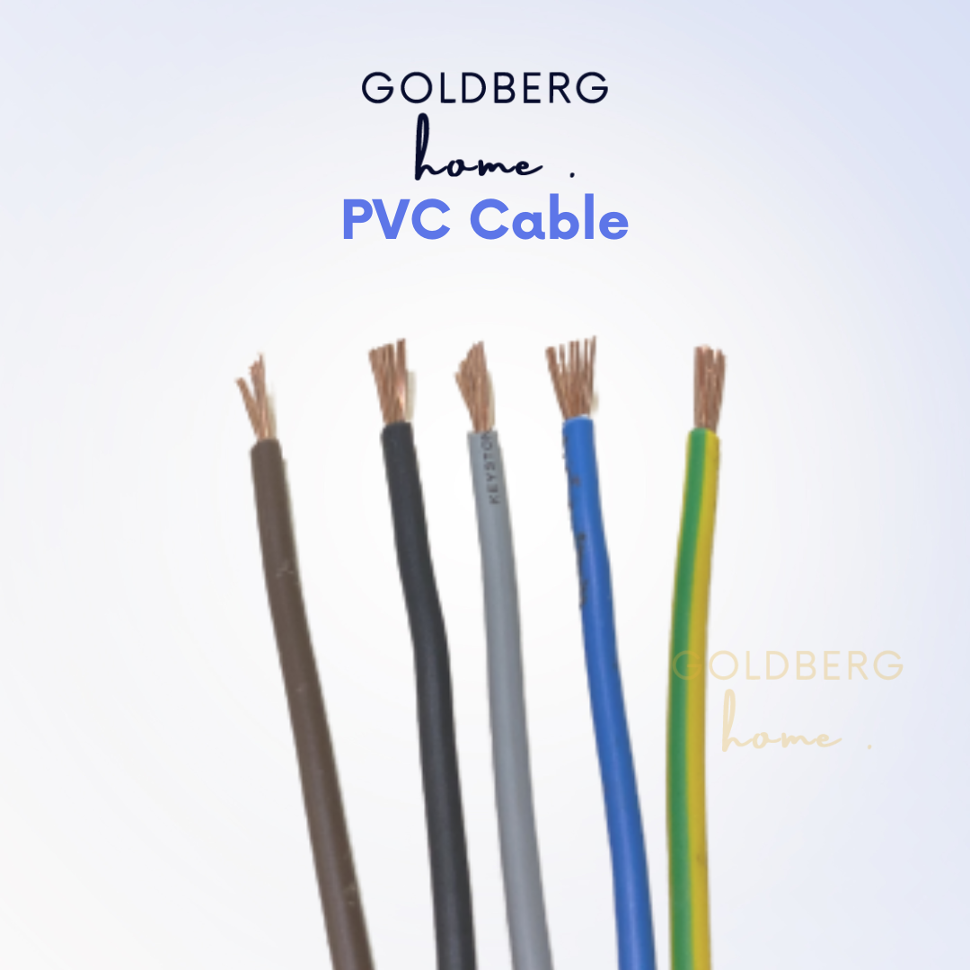2.5mm PVC Electrical Cable Wire 1/2/5/10m | Goldberg Home SG